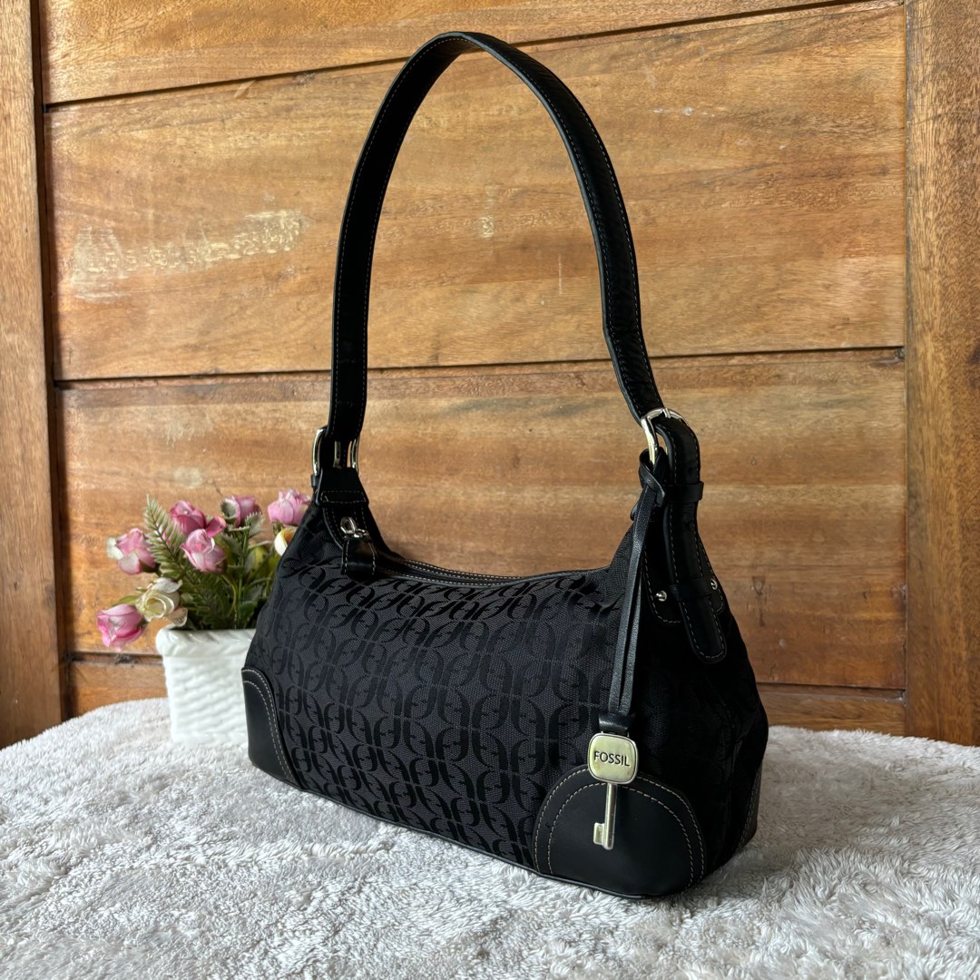 Fossil Vintage Monogram Signature Shoulder Bag handbag kilibag, Women's ...