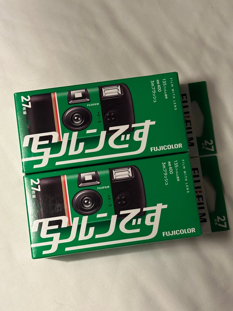 Fujifilm Disposable Camera (New Packing), Photography, Cameras on Carousell