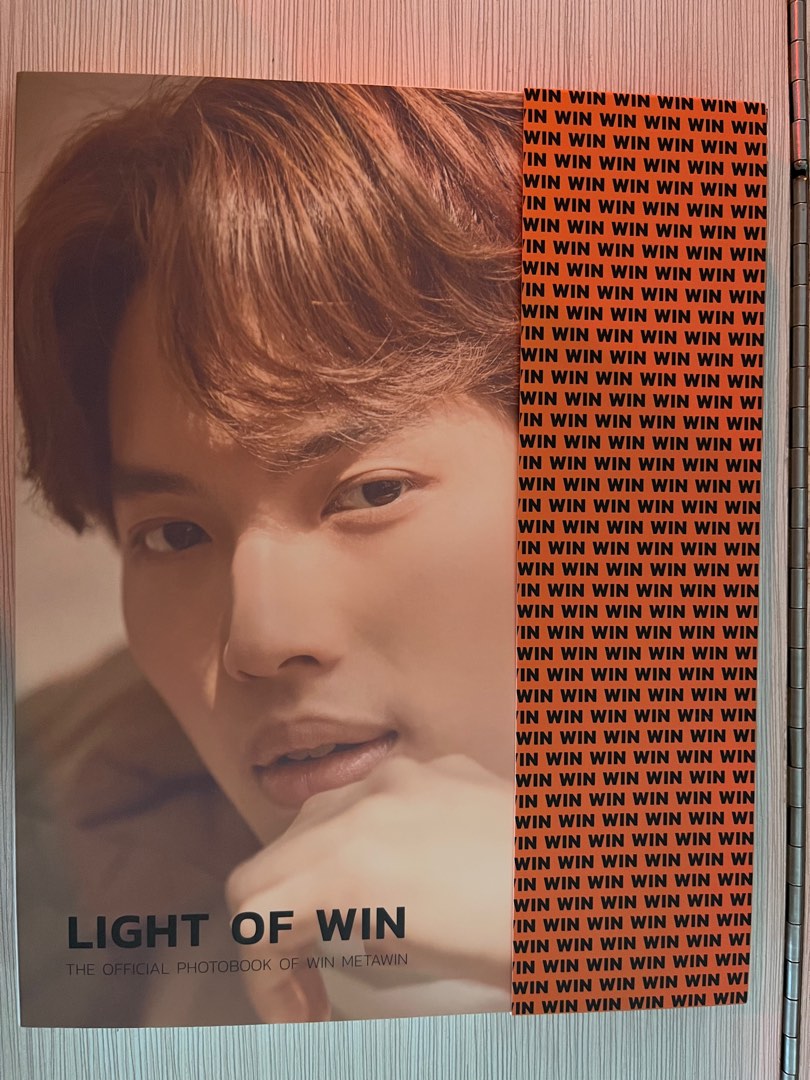 GMM OFFICIAL PHOTOBOOK OF WIN METAWIN, 興趣及遊戲, 收藏品及紀念品, 明星周邊 - Carousell