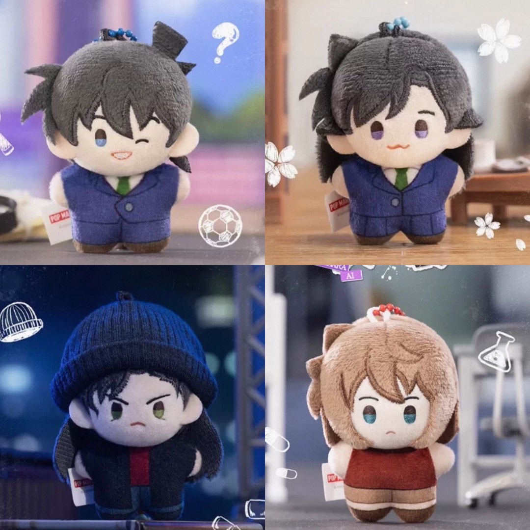 GONG Detective Conan POPMART Pocket Plush Doll Series / FULL SET ...