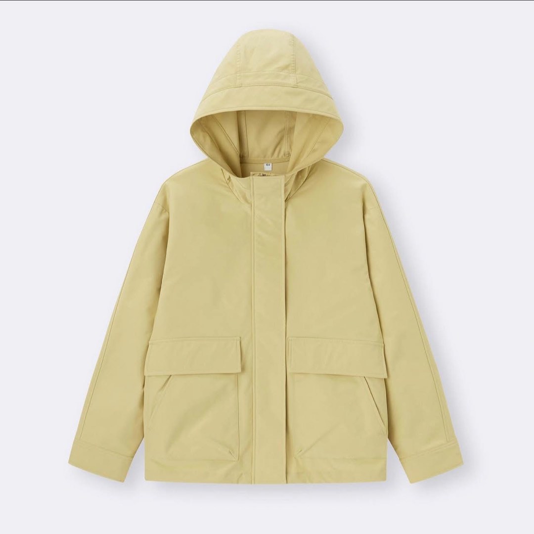 GU Mountain Parka Yellow, Women's Fashion, Coats, Jackets and Outerwear ...
