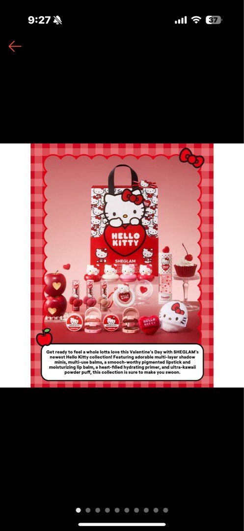 Hello Kitty Sheglam full set, Hobbies & Toys, Memorabilia ...