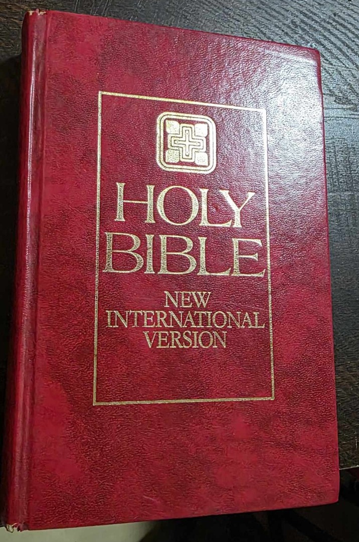 Holy Bible in New International Version (NIV) Red Hardbound Cover ...