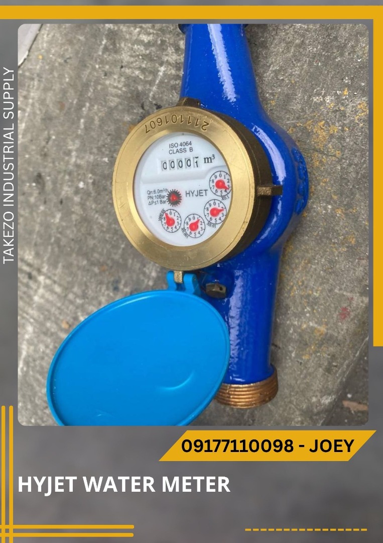 Hyjet Water Meter, Furniture & Home Living, Furniture, Other Home ...