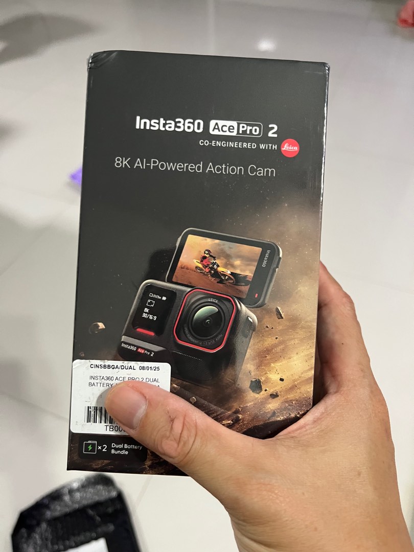 INSTA360 ACE PRO 2 DUAL BATTERY ACTION CAMERA CINSBBGA/DUAL ...