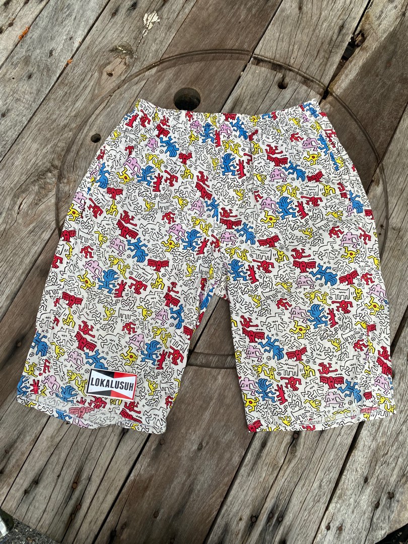 Keith haring ovp x uniqlo 3q boxer, Men's Fashion, Bottoms, Sleep and ...