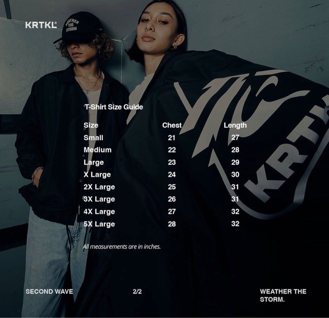 KRTKL TORNADO TEE, Men's Fashion, Tops & Sets, Tshirts & Polo Shirts on Carousell