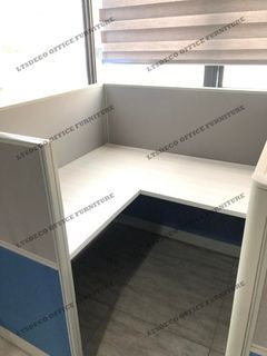 L SHAPE WORKSTATION TABLE PARTITIONS , OFFICE PARTITION, Furniture ...