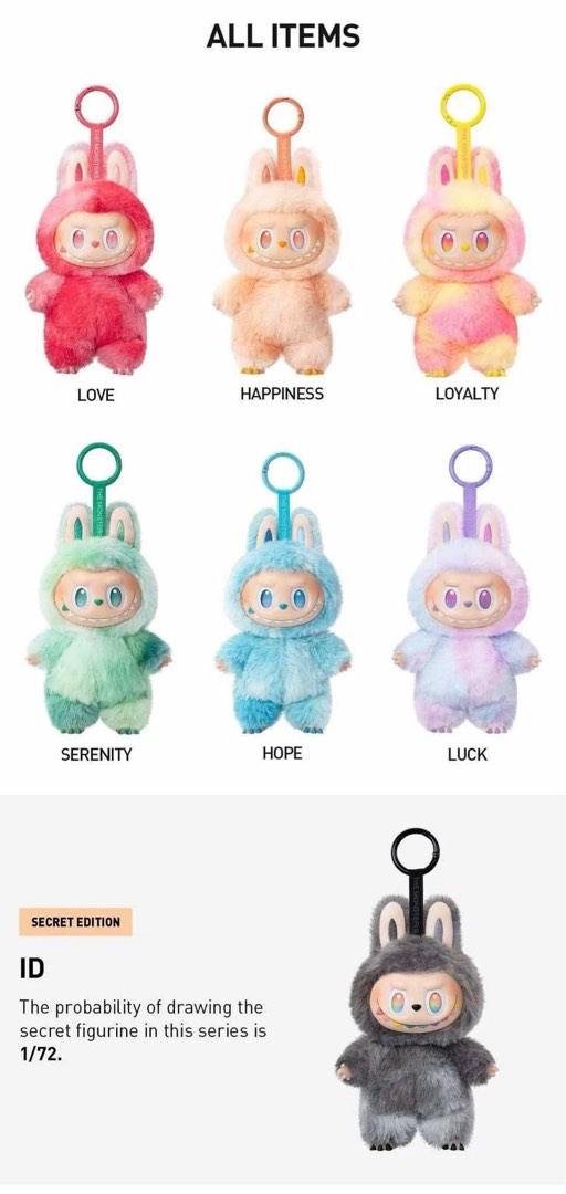 Labubu v3 HOPE, Hobbies & Toys, Toys & Games on Carousell