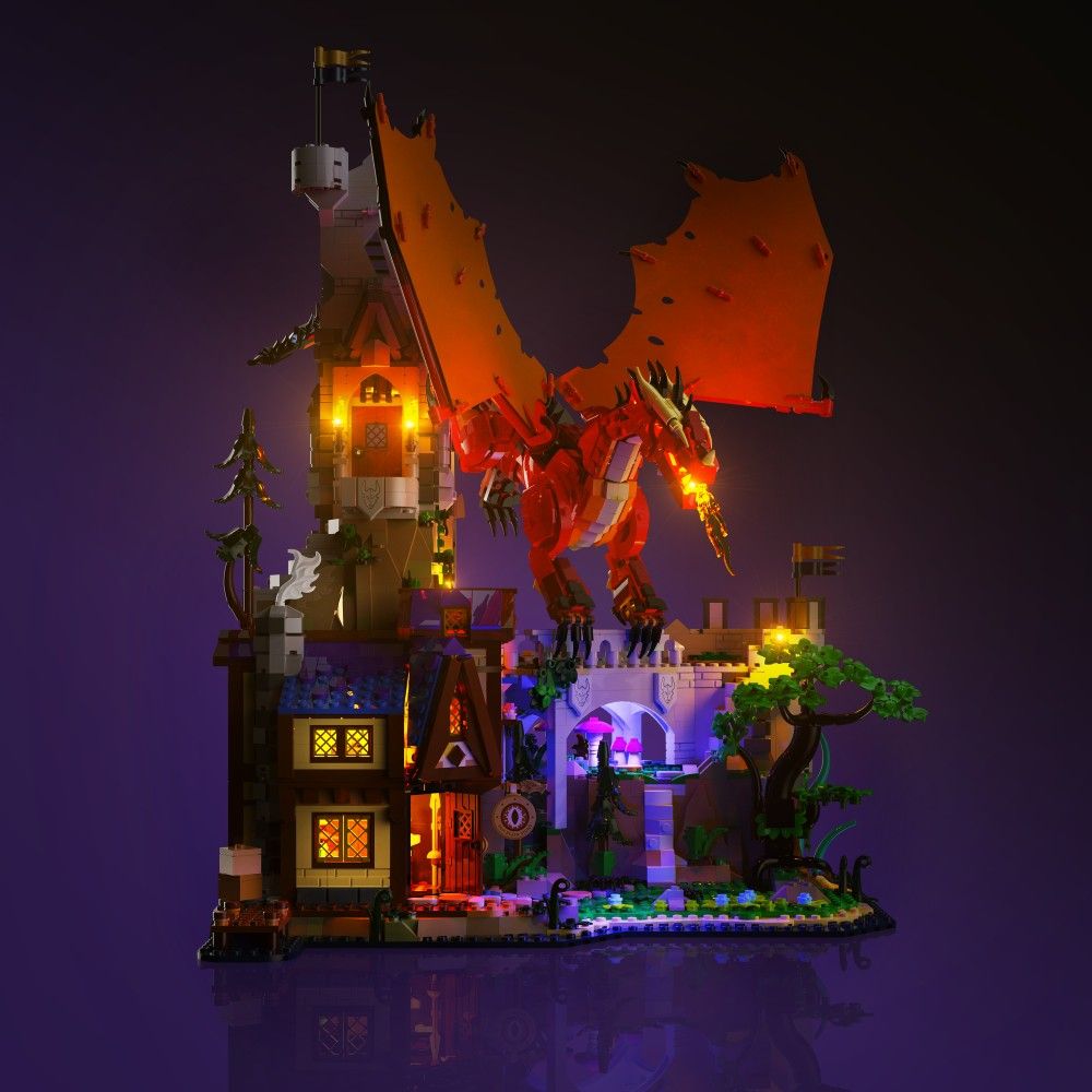 Lego 21348 Dungeons & Dragons: Red Dragon's Tale, Hobbies & Toys, Toys ...