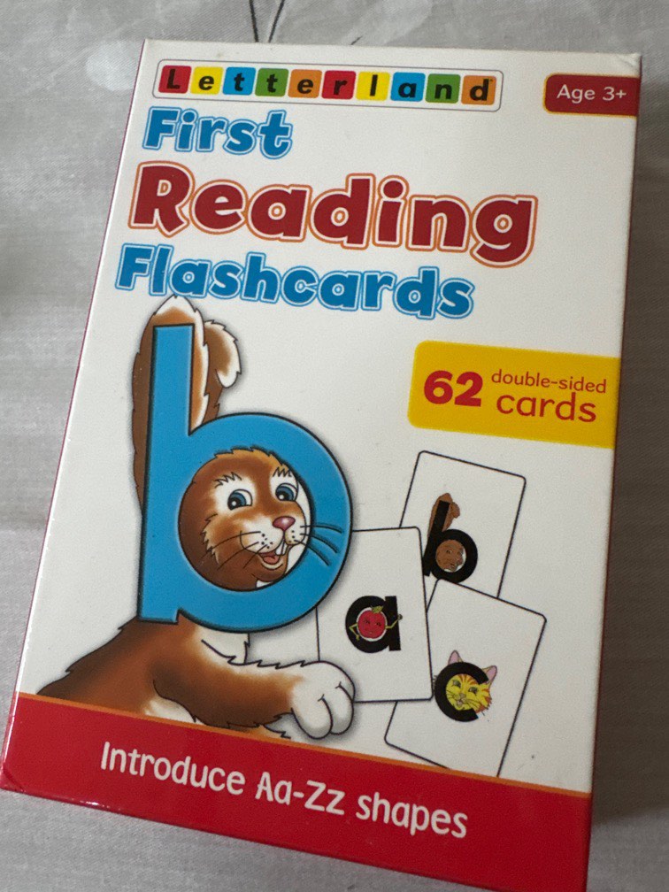 Letterland First Reading Flashcards, 興趣及遊戲, 書本 & 文具, 兒童書籍 - Carousell