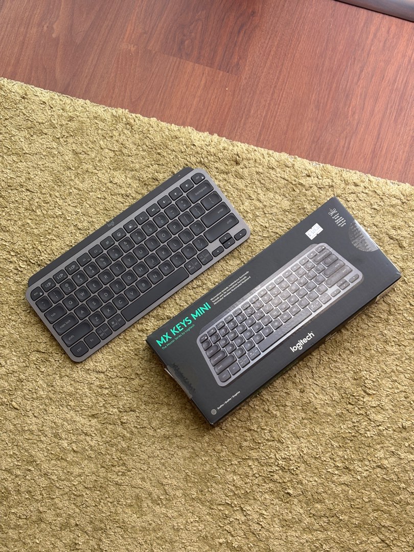 Logitech MX Keys Mini (Graphite), Computers & Tech, Parts & Accessories ...