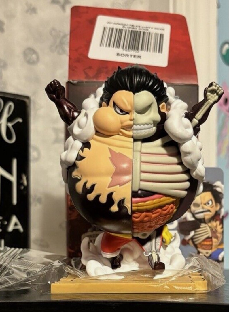 Mighty Jaxx Freeny’s Hidden Dissectibles: ONE PIECE Tank Man Luffy ...