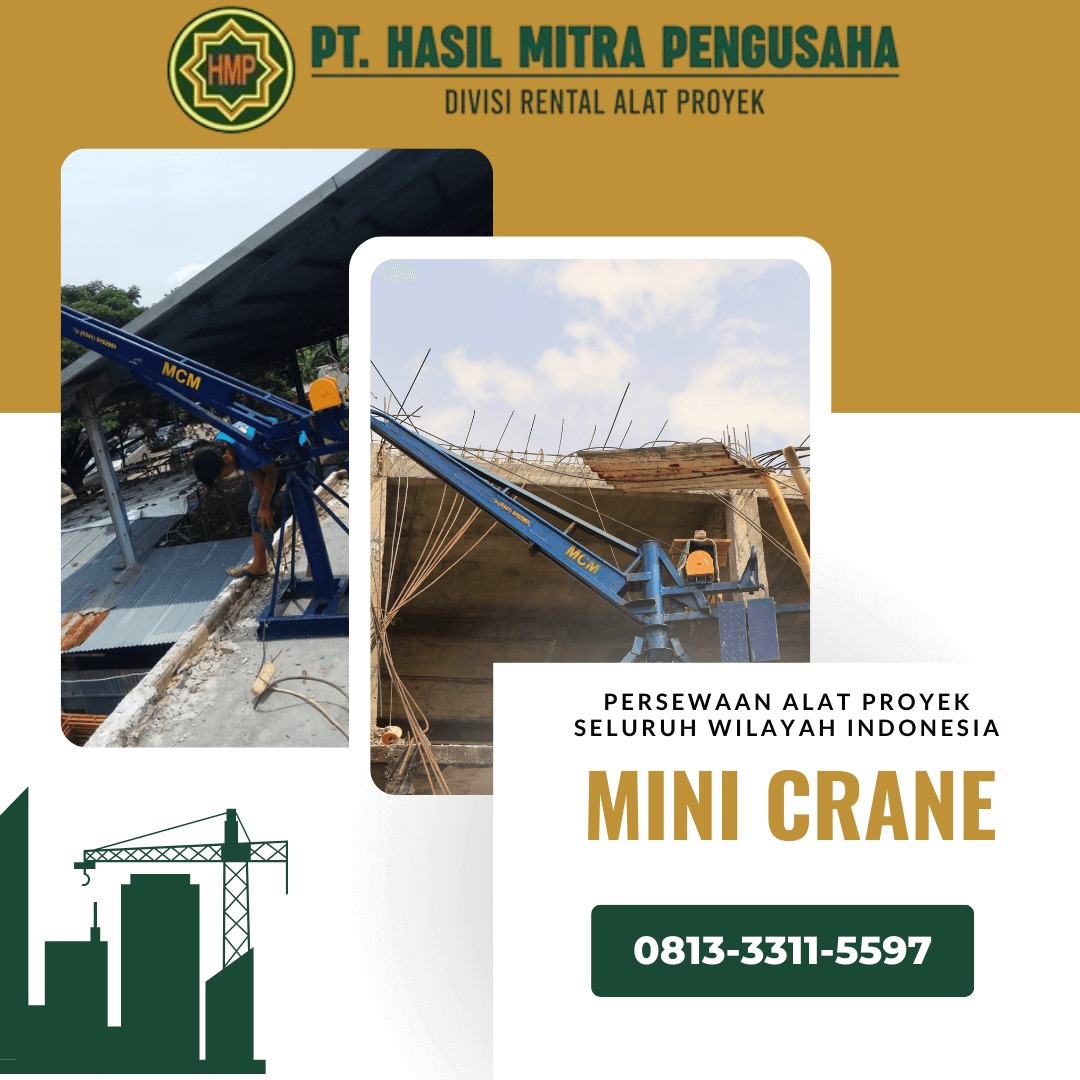 Mini Crane Kota Palembang Provinsi Sumatera Selatan | Sewa Mini Crane Terbaik Kota Palembang ...