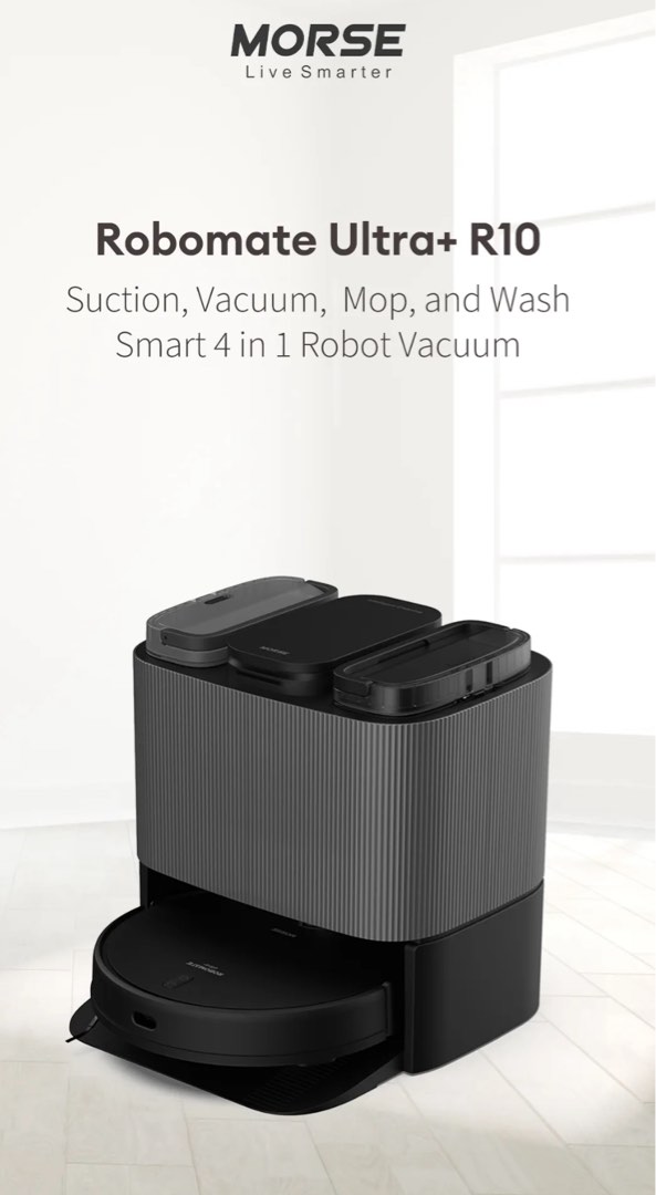 MORSE R10 ultra, TV & Home Appliances, Vacuum Cleaner & Housekeeping on Carousell