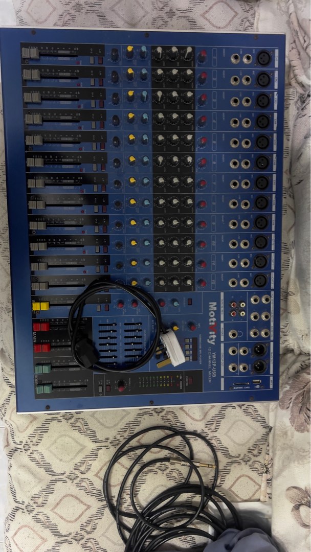 MOTIVITY 12 channel MIXER, Audio, Other Audio Equipment on Carousell