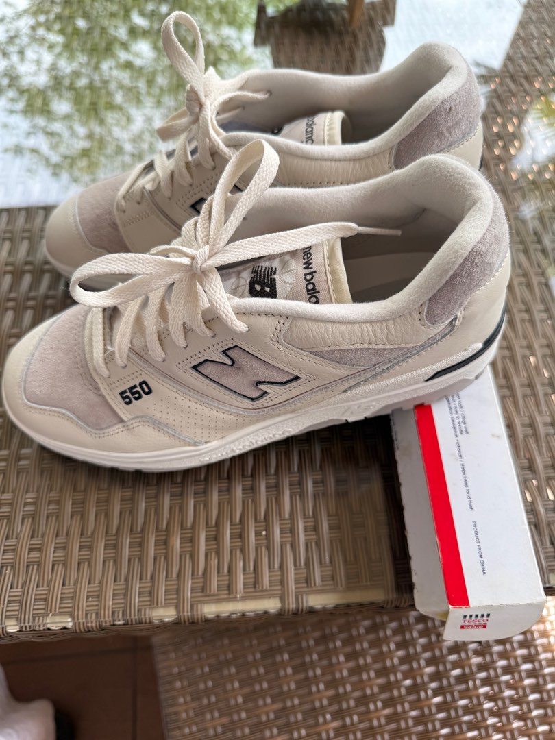 New Balance 550 Pig Skin Lining, Women's Fashion, Footwear, Sneakers on ...
