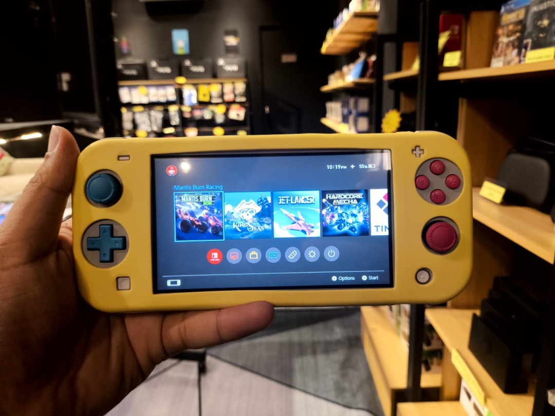 NINTENDO SWITCH LITE LCD REPLACEMENT @AIKILYU GAMING BANGI, Video ...