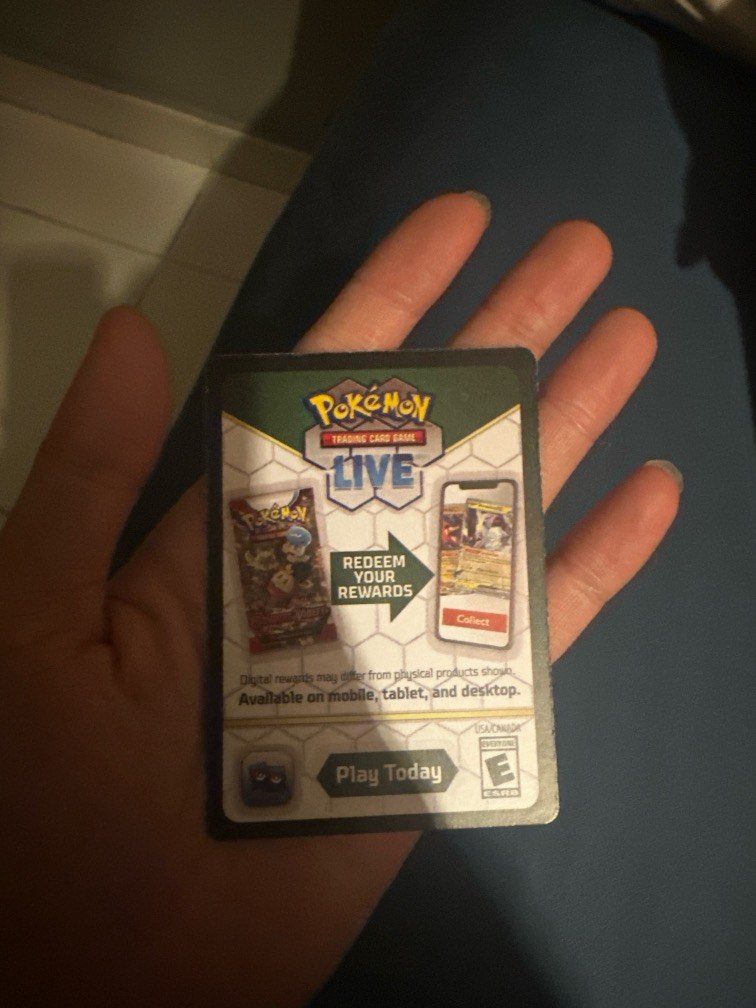Pokemon Code Card, Hobbies & Toys, Toys & Games on Carousell