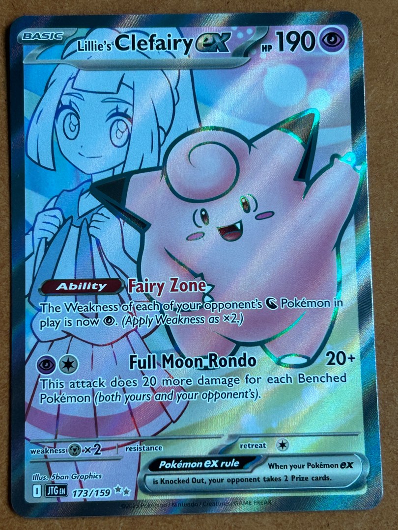 Pokemon Journey Together | Lillie’s Clefairy Ex #173 | Pokemon English ...