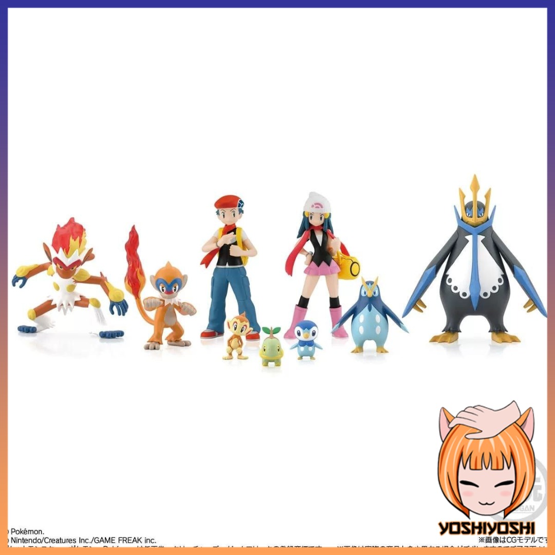 Pokemon Scale World Sinnoh Region individual box, Hobbies & Toys, Toys ...