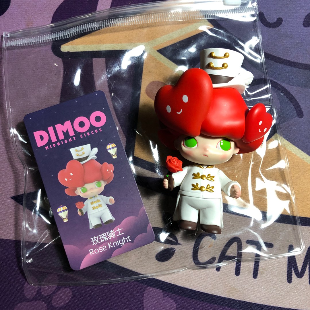 POPMART DIMOO World Midnight Circus: Rose Knight, Hobbies & Toys, Toys ...