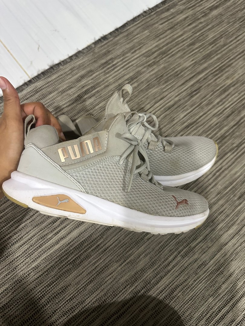 Puma rose gold, Women's Fashion, Footwear, Sneakers on Carousell