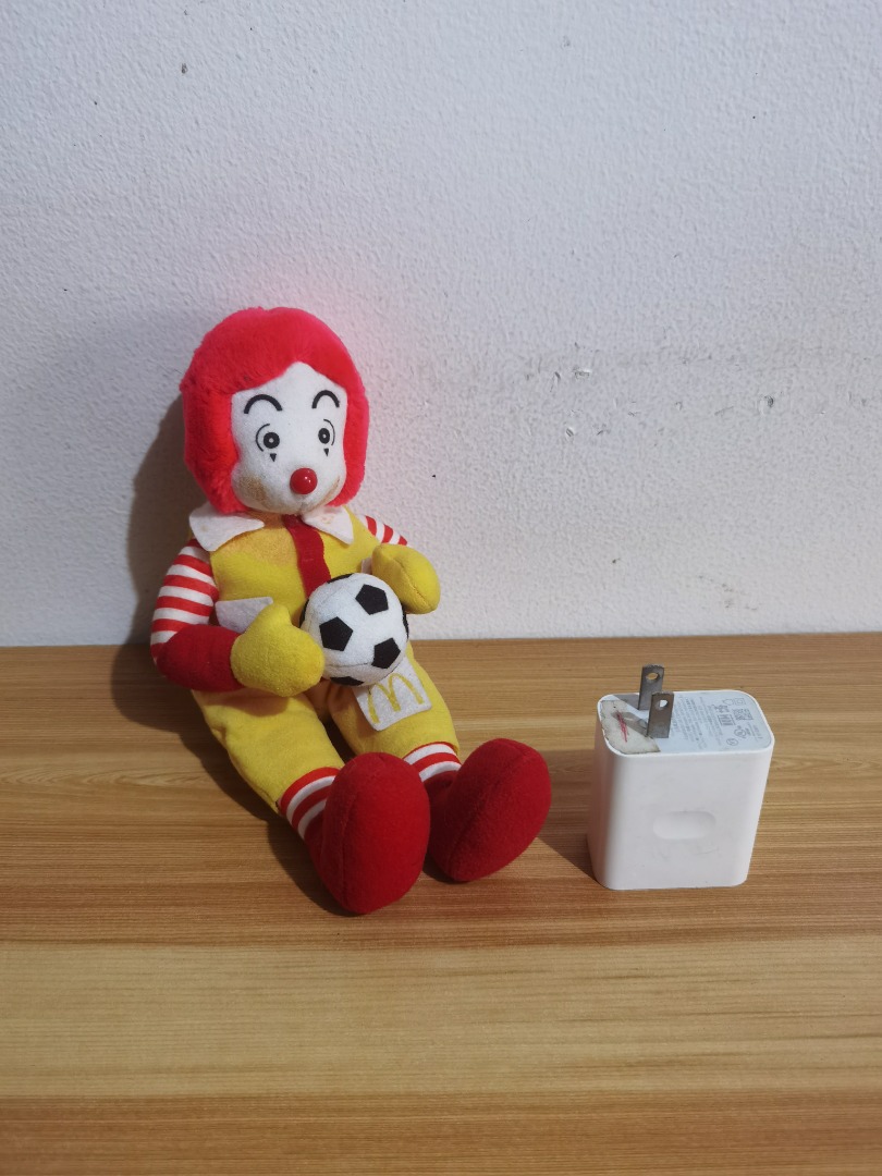 Ronald McDonald Plush, Hobbies & Toys, Toys & Games on Carousell