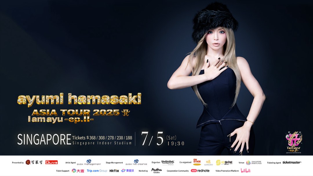 Selling 3 CAT 1 tickets to Ayumi Hamasaki ASIA TOUR 2025 I am ayu -ep ...