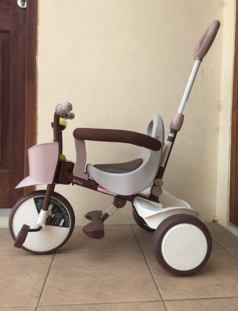 Sepeda Roda Tiga IIMO Tricycle #01 Non Folding Warna Comfort Brown Masih Ada Dus Sepedanya dan ...