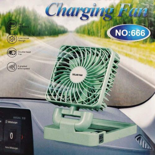 Solar Car Fan/Van Fan/Lorry Fan, Car Accessories, Accessories on Carousell