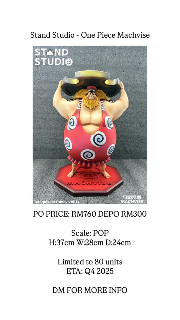 Stand Studio - One Piece Machvise, Hobbies & Toys, Toys & Games on ...