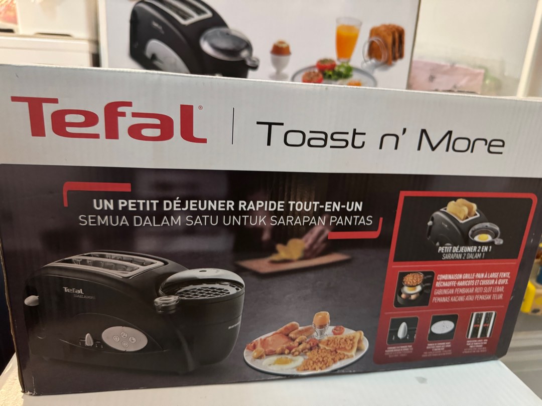 Tefal toast and more brand new in box, TV & Home Appliances, Kitchen ...