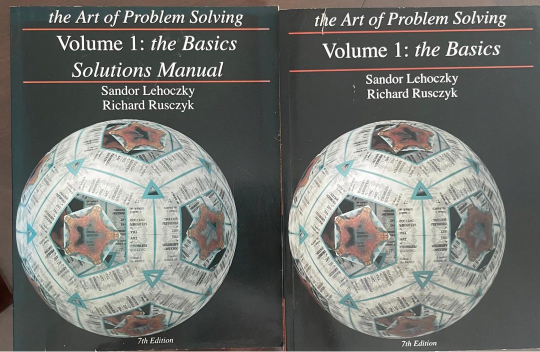 The Art of Problem Solving - Vol 1, Hobbies & Toys, Books & Magazines ...
