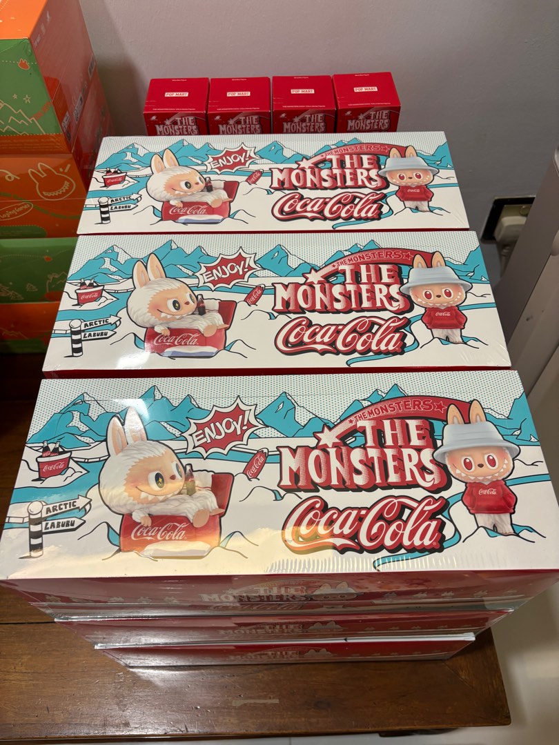THE MONSTERS COCA-COLA Series Whole Set & Single Box, Hobbies & Toys ...