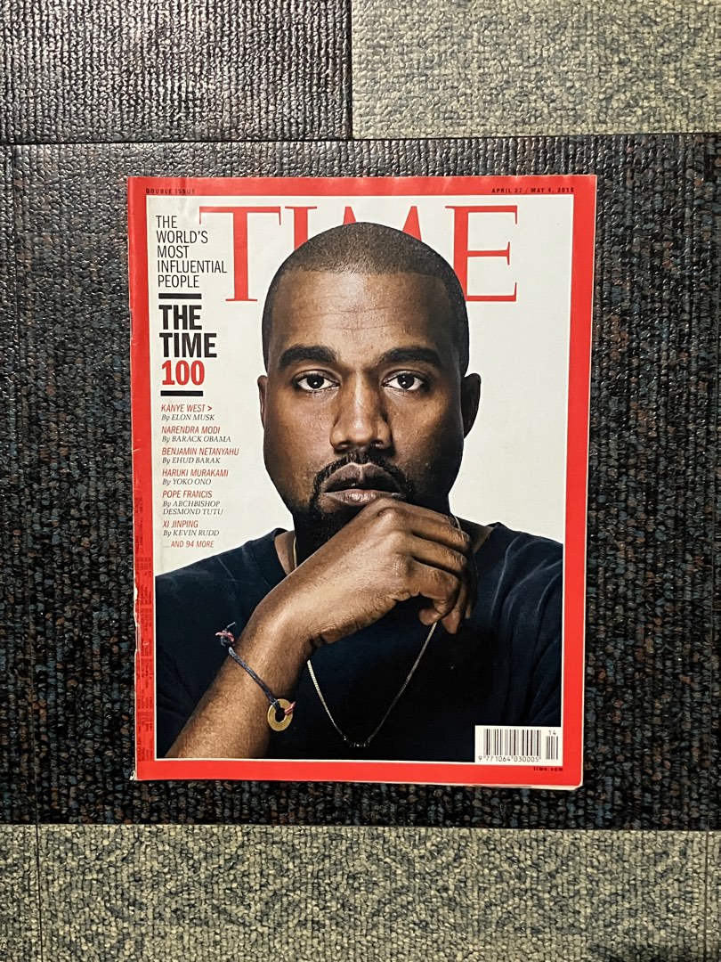 Time Magazine (Kanye West), Hobbies & Toys, Books & Magazines, Magazines on Carousell
