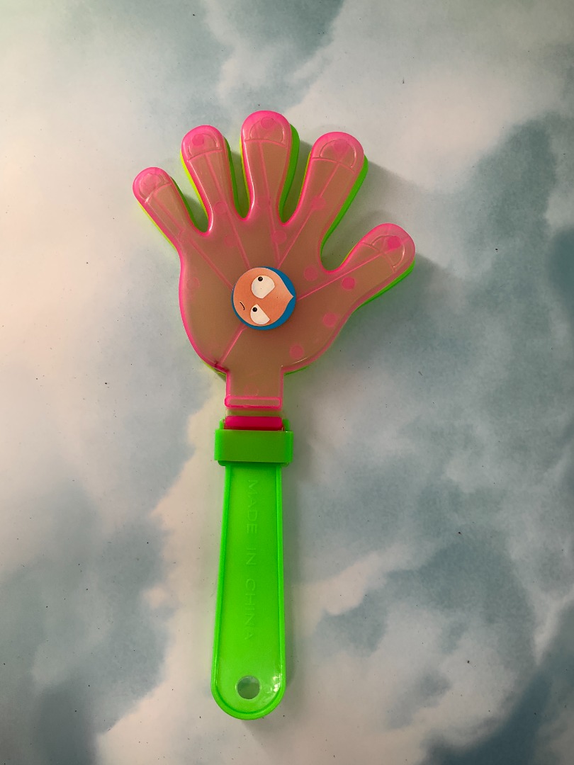 toy plastic clapping hand for children sound, Hobbies & Toys, Toys ...
