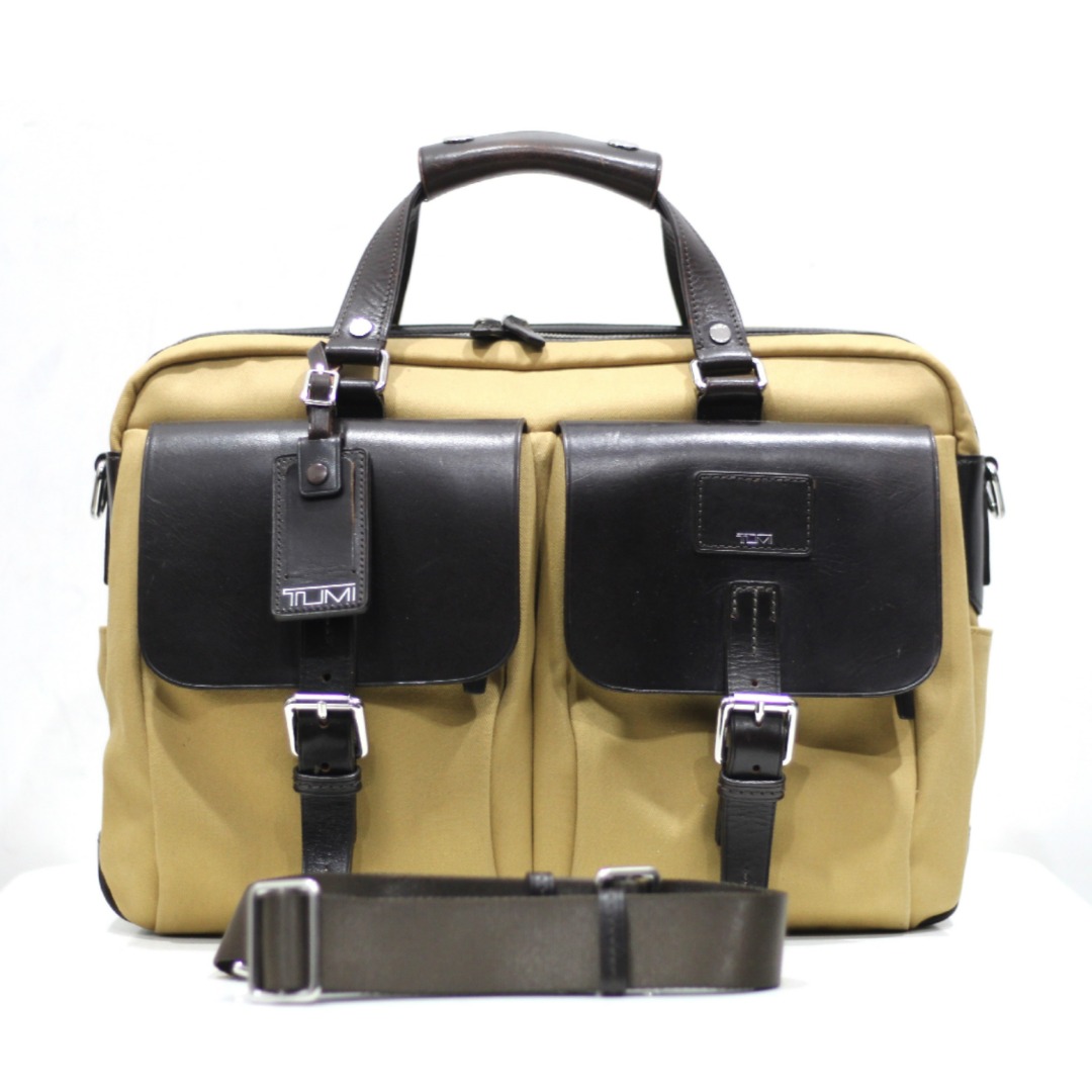 Vintage 24210KH 2912 - Townhouse York Canvas 17" Briefcase / 16" laptop ...