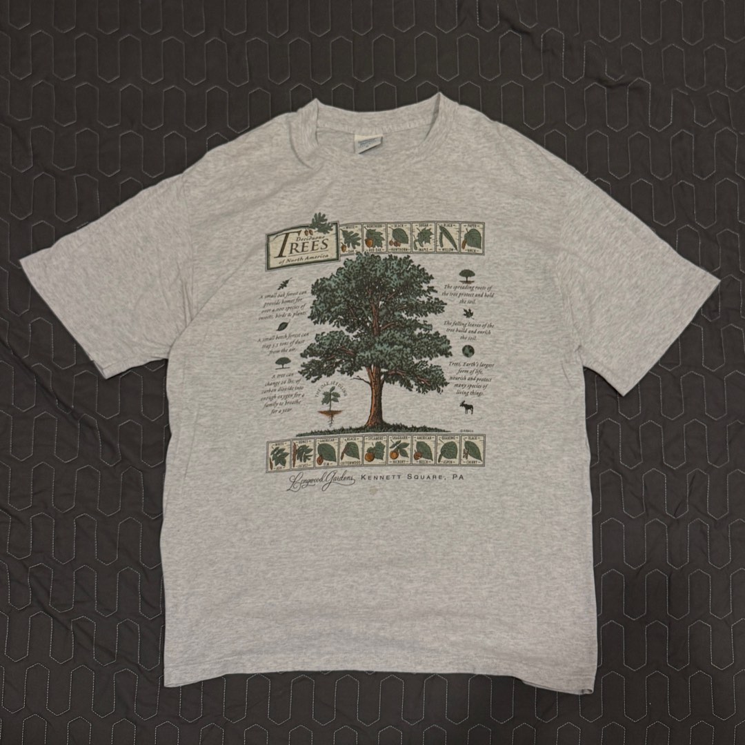 Vintage Deciduous Trees of North America Longwood Gardens Types of ...