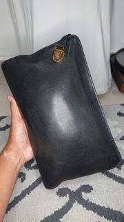 Vintage Helena Morpho Leather Zipper Long Wallet, Luxury, Bags ...