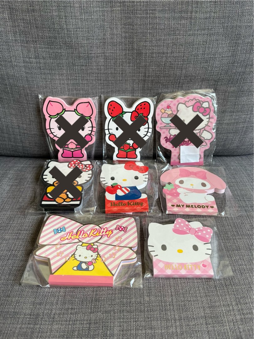 1pc Hello Kitty Memo Pad | My Melody | Ichigoman, Hobbies & Toys ...