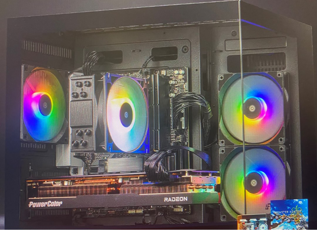 7800X3D , RX 7800XT Aftershck gaming pc, desktop, Computers & Tech ...