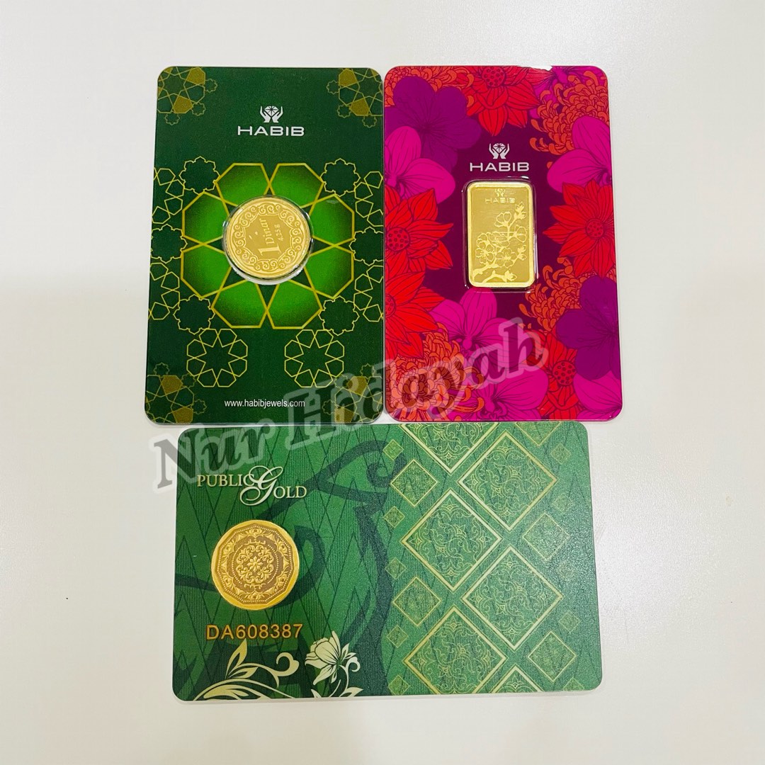 999.9 GOLDBAR HABIB PUBLIC GOLD, Hobbies & Toys, Collectibles ...