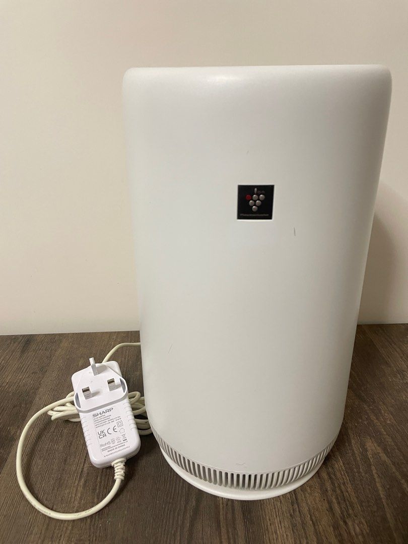 Sharp FU-NC01-W 2kg 輕盈 360°呼吸 圓柱空氣清新機, 家庭電器, 空氣清新機及抽濕機 - Carousell
