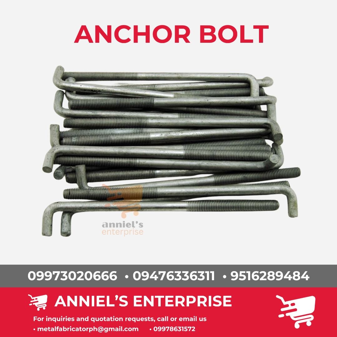 Anchor Bolt | U Bolt | Base Plate | Anchor Rod | Threaded Bolt | Stud ...