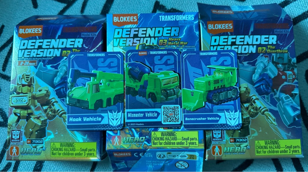 blokees defender, Hobbies & Toys, Toys & Games on Carousell