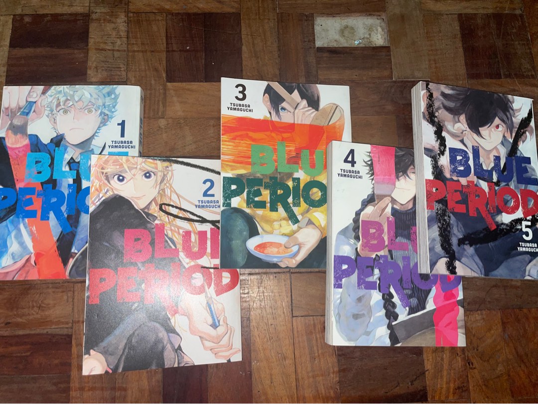 Blue Period (English) Volumes 1-5, Hobbies & Toys, Books & Magazines ...