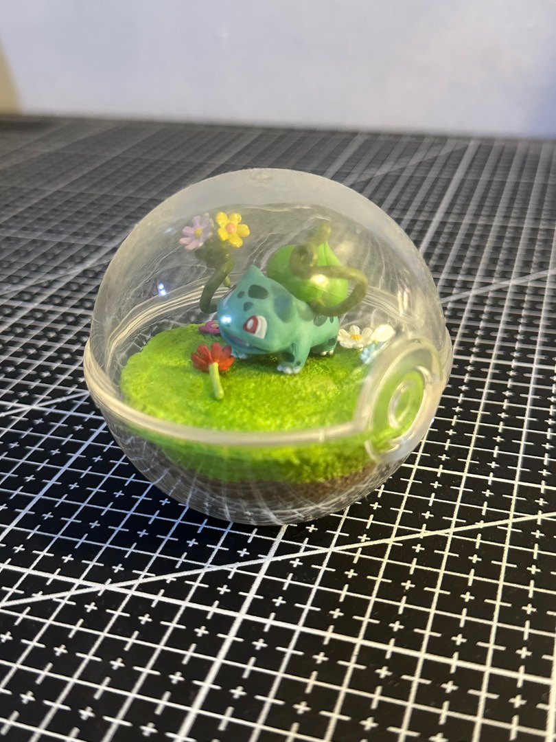 bulbasaur terrarium rement pokeball, Hobbies & Toys, Memorabilia ...