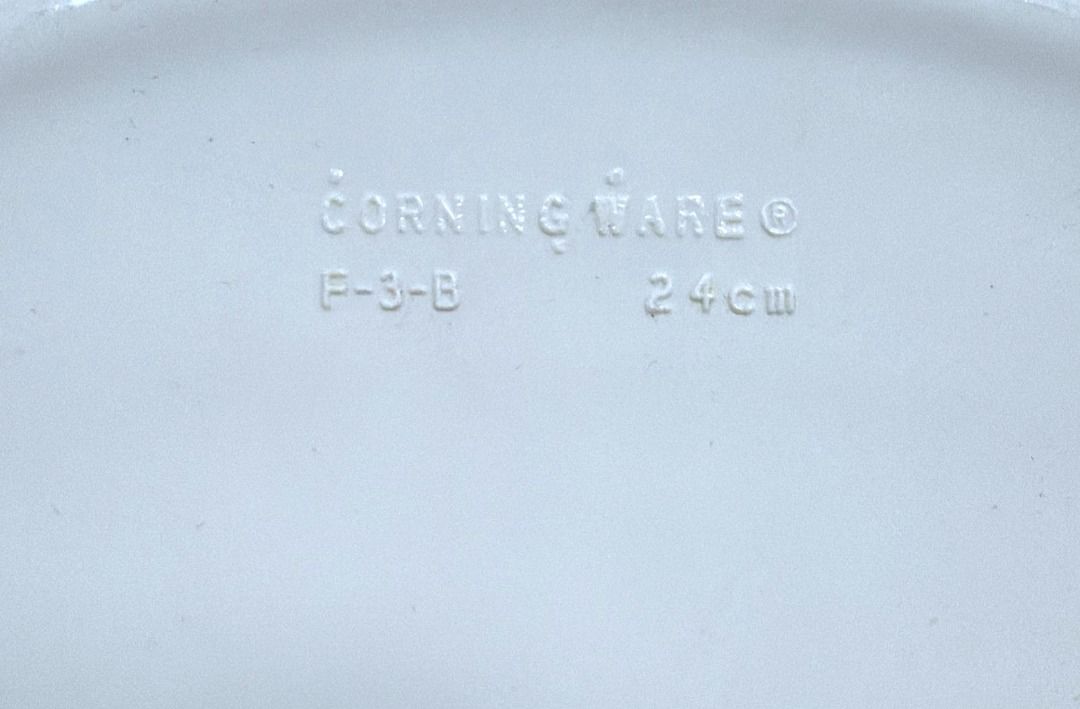 Clearing Stock! Buy 1 get 1 Free - CorningWare French White Quiche Dish ...