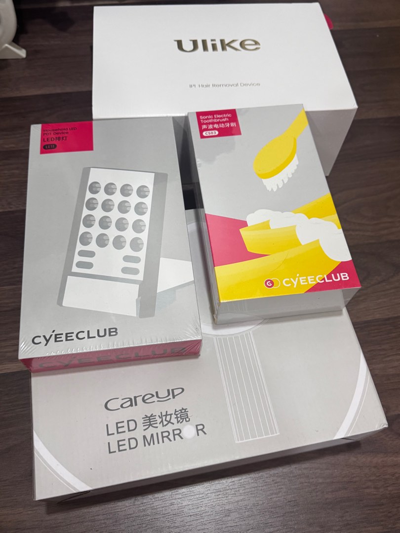 Cyeeclub LED PDT device/ mirror / electronic toothbrush, Beauty ...